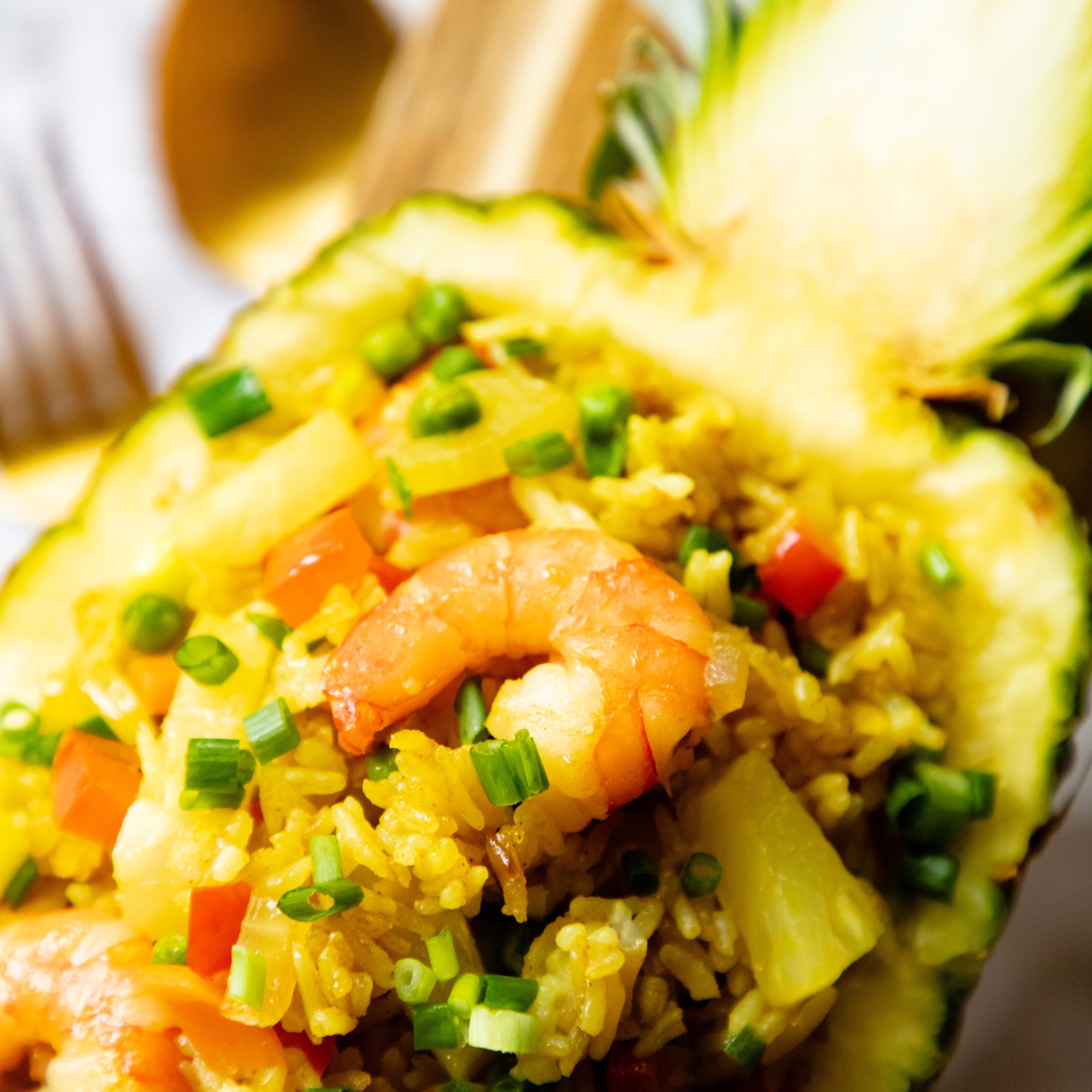 Recette riz sauté thaï à l’ananas | Tang Frères Recette riz sauté thaï à l’ananas | Tang Frères