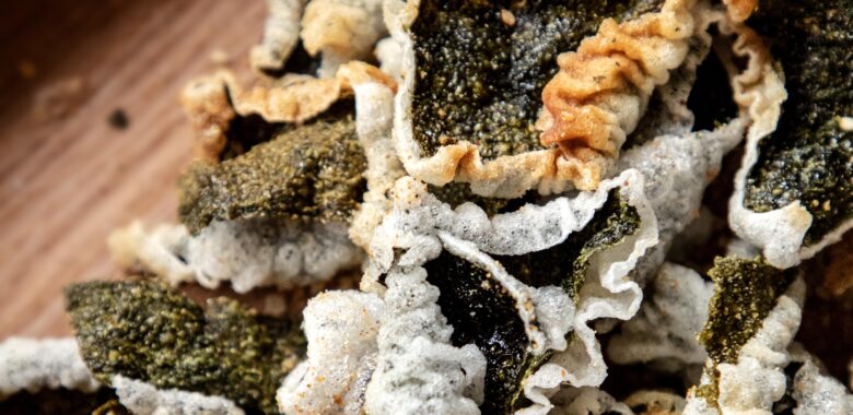 Chips de feuilles de riz et algues nori - Tang Frères